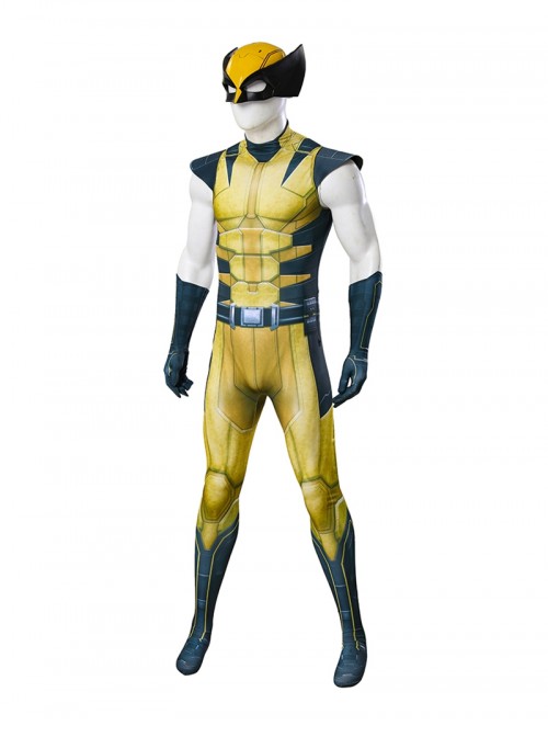 Game Marvel's Wolverine Halloween Cosplay Wolverine Bodysuit Costume Set