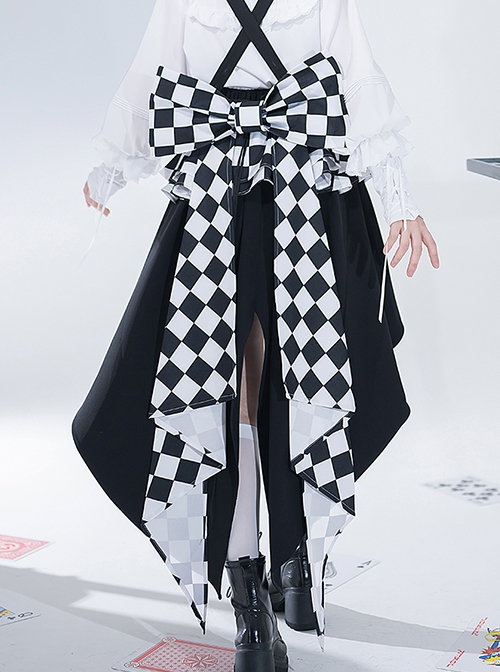 Rabbit Theater Series Checkerboard Edition Ouji Fashion Daily Cute Big ...