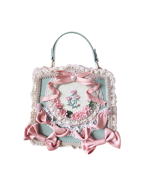 Rococo Elegant Gorgeous Pastoral Style Floral Lace Sweet Lolita Comic ...