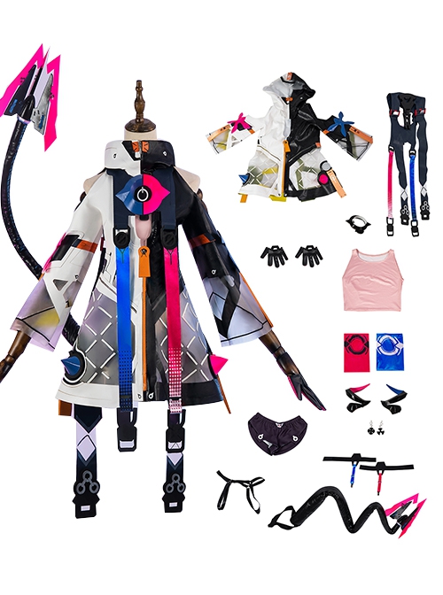 Game Honkai Impact 3 Halloween Cosplay Delta Fervent Tempo Outfit ...
