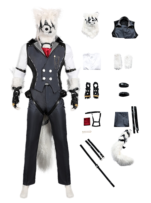 Game Zenless Zone Zero Halloween Cosplay Von Lycaon Costume Full Set