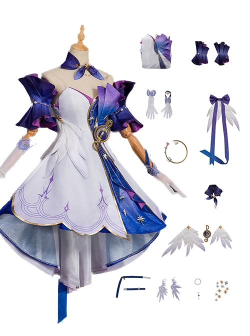 Game Honkai Star Rail Halloween Cosplay Robin Costume Full Set