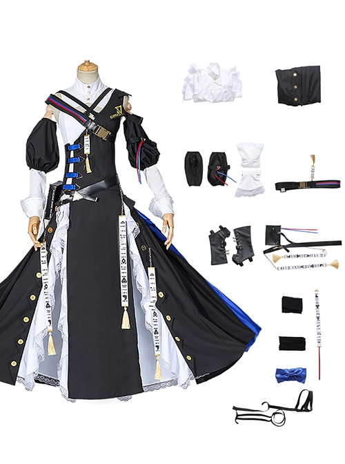 Game Arknights Halloween Cosplay Specter The Unchained Original Outfit ...