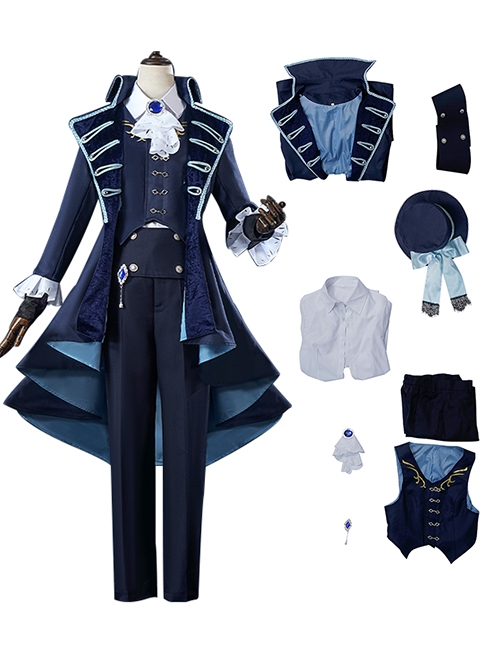 Game Reverse 1999 Halloween Cosplay Vertin Original Outfit Costume Full Set