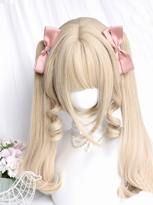 Magic Box Roll Series Retro Cute Roman Curl Sideburns Cute Double ...