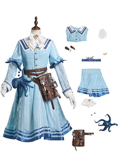 Game Identity V Halloween Cosplay Doctor Emily Dyer Eternal Flower Skin ...