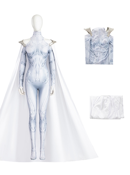 What If Season 2 Halloween Cosplay Hela White Magic Dress Bodysuit ...