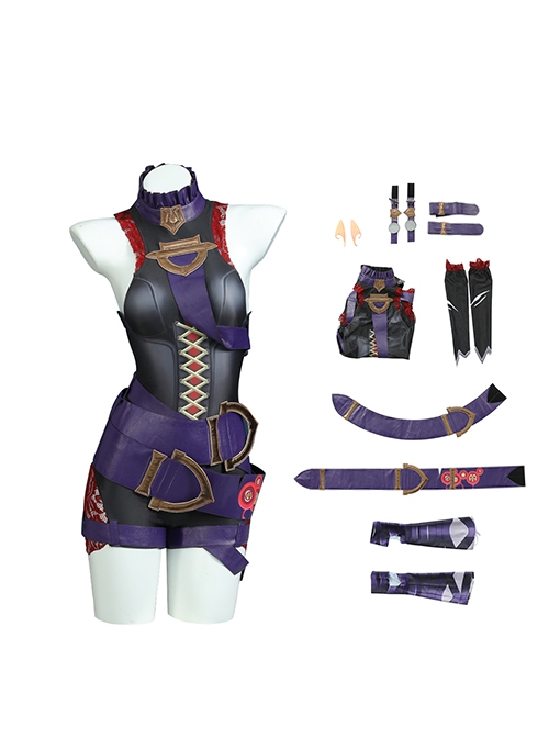 League Of Legends Game Halloween Cosplay BriarJungler Hero Bodysuit ...