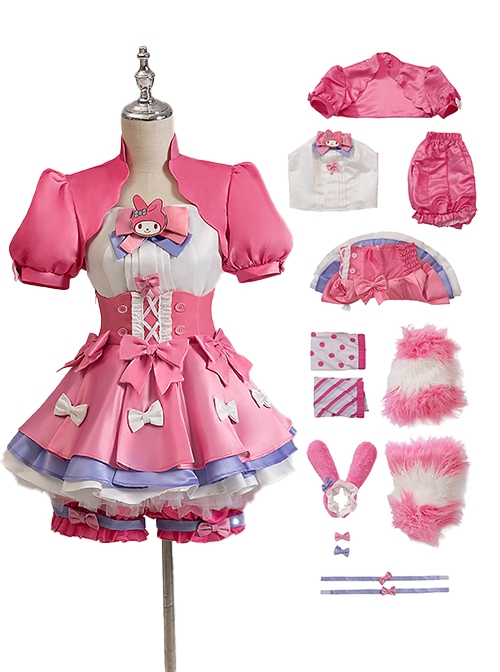 Game Identity V Halloween Cosplay Lily Barriere Cheerleader Sanrio Big ...