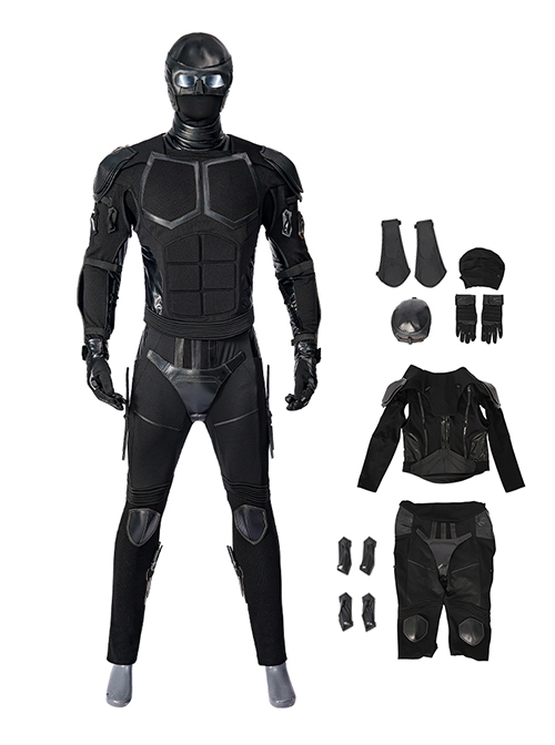 The Boys Halloween Cosplay Black Noir Costume Set Without Shoes Without ...