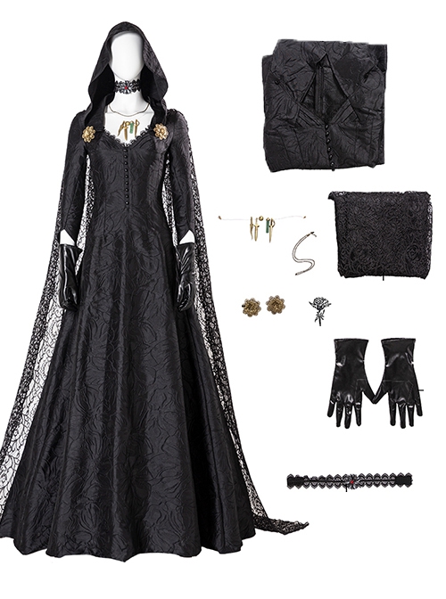 Resident Evil Village Biohazard Village Halloween Cosplay Moth Lady ...