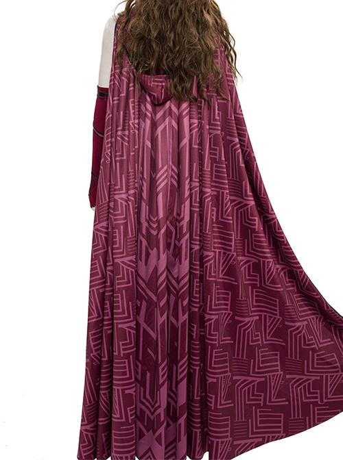 Wanda Vision Halloween Cosplay Scarlet Witch Wanda Django Maximoff ...