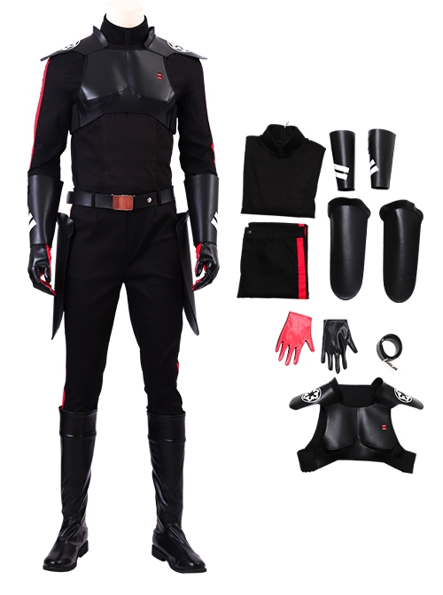 Star Wars Jedi Fallen Order Inquisitor Halloween Cosplay Cal Kestis ...