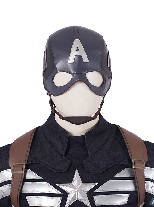 Avengers Endgame Halloween Cosplay Captain America Steve Rogers Pure ...