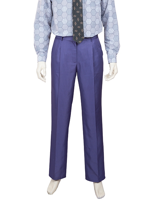 Batman The Dark Knight Halloween Cosplay The Joker Costume Purple ...