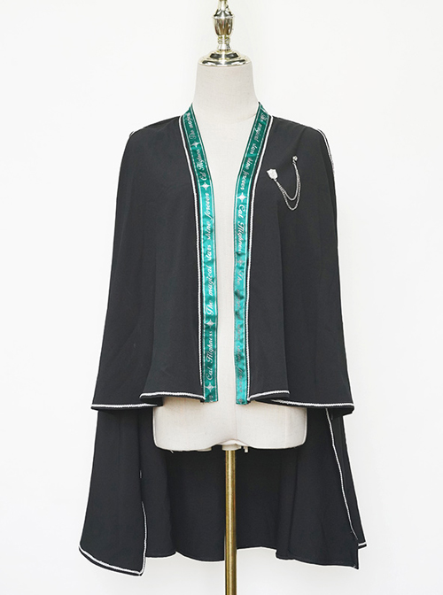 Magic Academy Series Pure Color Halloween School Lolita Cloak